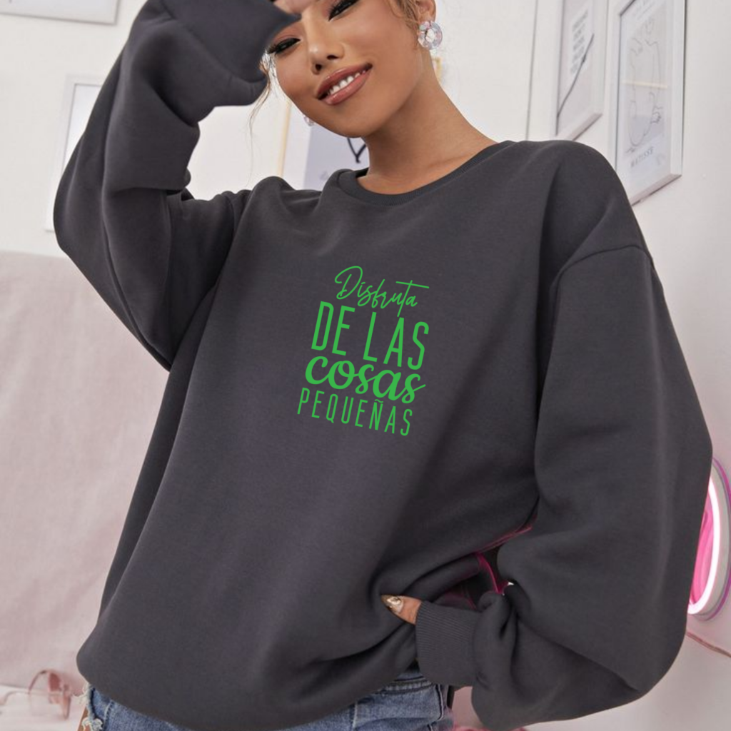 Sutil Polerón Disfruta de las cosas Pequeñas - Diseños con identidad propia